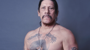 Danny Trejo had a tattoo of Salma Hayek on his chest before knowing her